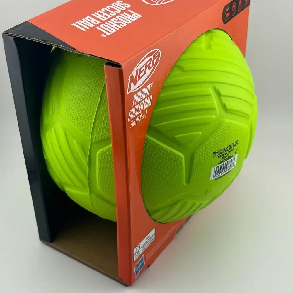 Nerf | Toys | Nerf Proshot Soccer Ball 7in Soft Foam Indoor Outdoor All ...